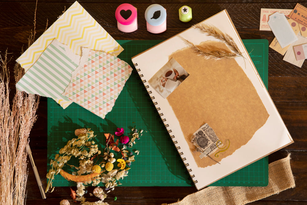 Cómo crear tu propio álbum de recuerdos o scrapbook